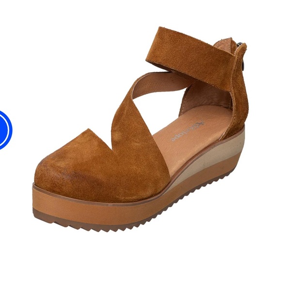 Antelope | Shoes | Antelope M54 Womens Suede Wedge Mules Cognac Size 37 ...
